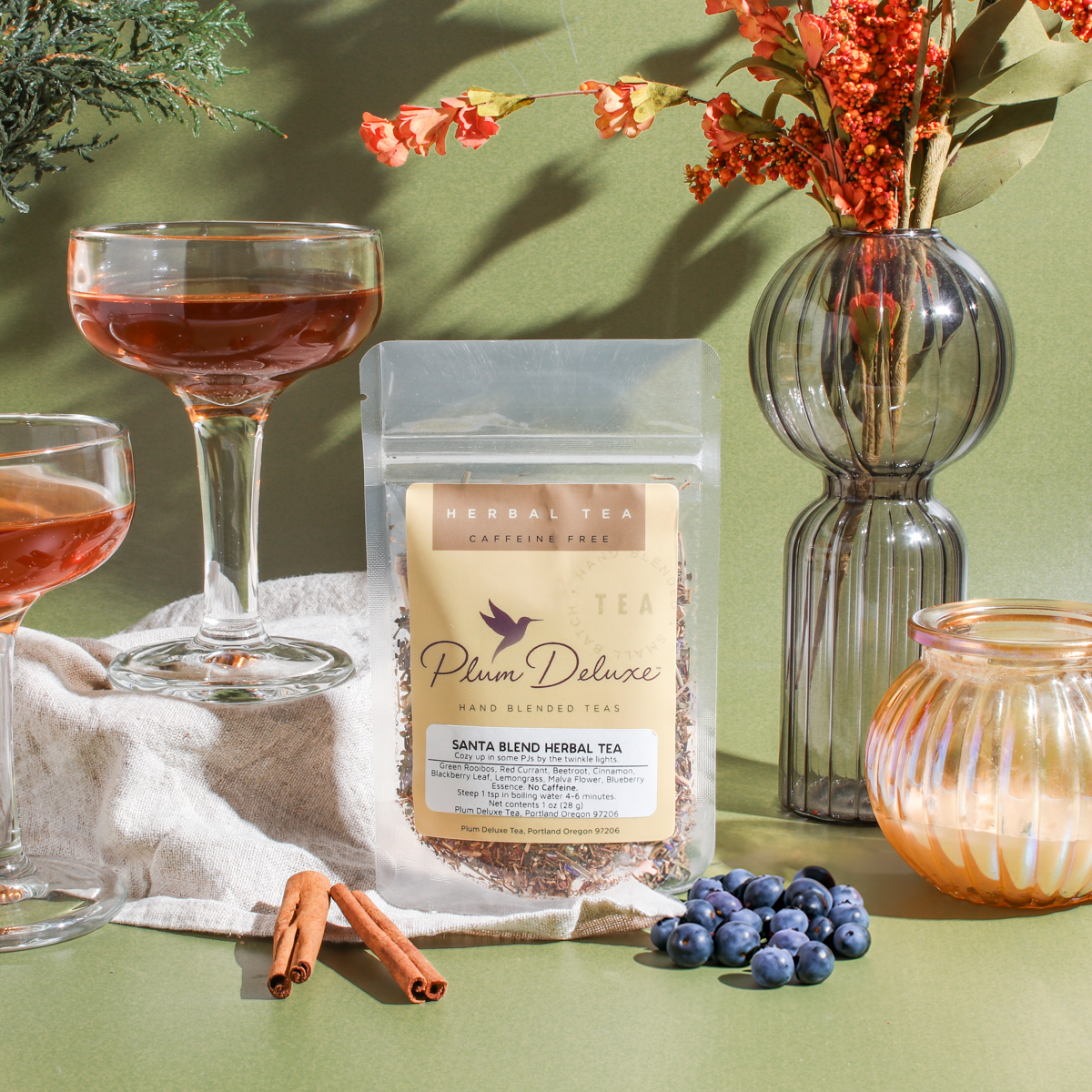 Santa Blend Herbal Holiday Loose Leaf Tea – Wren & Purl